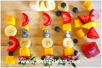 Activities - Cooking - Fruit Kabobs
