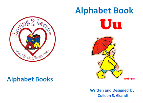 Letter "Uu": Letter "Uu" Videos and Printable Letter "Uu" Book