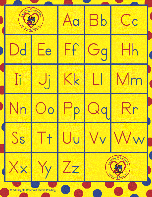 Learning the Capital Letters Game and Learning Video