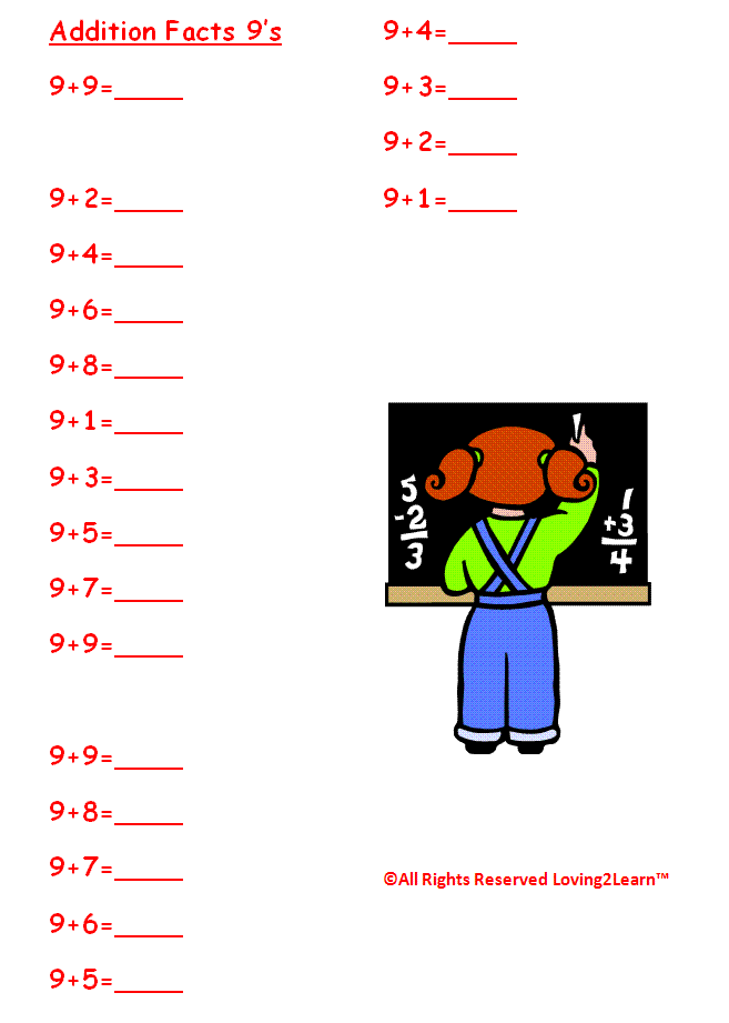 Super Subjects - Mighty Math - Operations - Addition to 10 - Addition ...